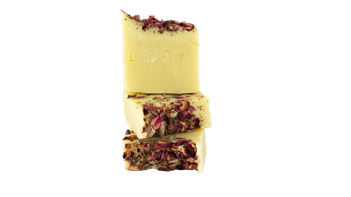 Taif Rose Soap - The signature | Lora Go Skin – loragoskin